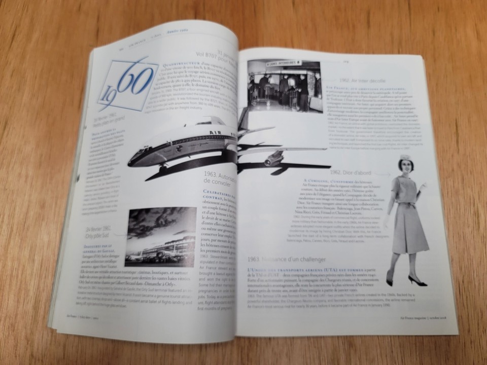 Air France 75th Anniversary Inflight Magazine Oct 2008 | eBay