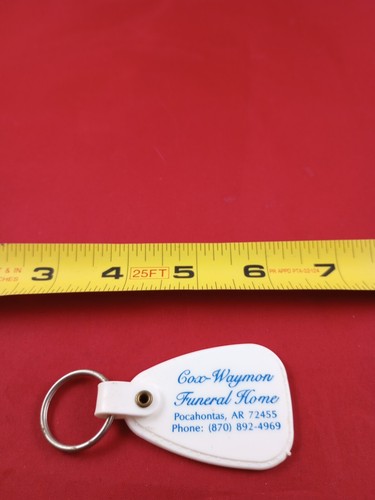Vintage FUNERAL HOME Keychain Key Chain Ring Hangtag Fob *172-G | eBay