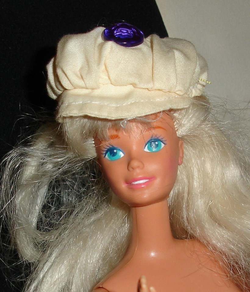 Vintage Barbie doll family hat headwear visor Heart Family California ...
