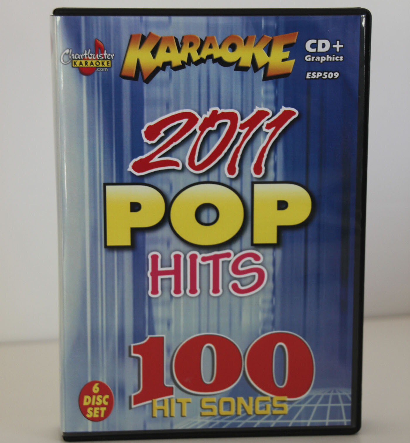 CHARTBUSTER KARAOKE 6 CD+G POP HITS 2011 VOL-509 NEW Box 100 SONG with ...