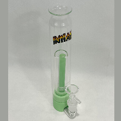 10" Glass Water Pipe "SLEEK PIPE" by INHALE® Traveler Size, Glass on ...
