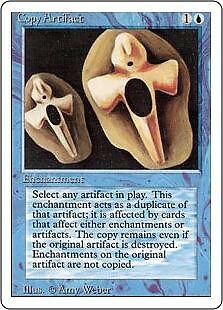 Magic The Gathering Revised Single Card Rare Copy Artifact [Lightly ...