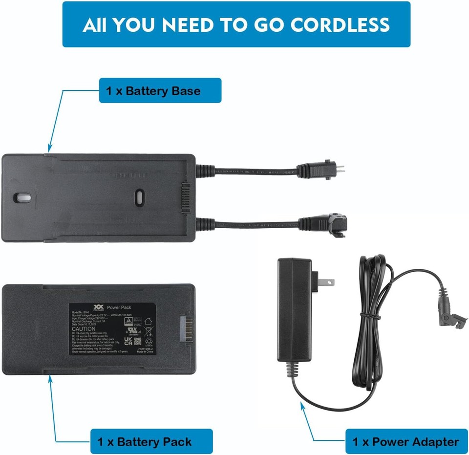 MineCtrl Universal Battery Pack for Reclining Furniture, ZBPOWER ...