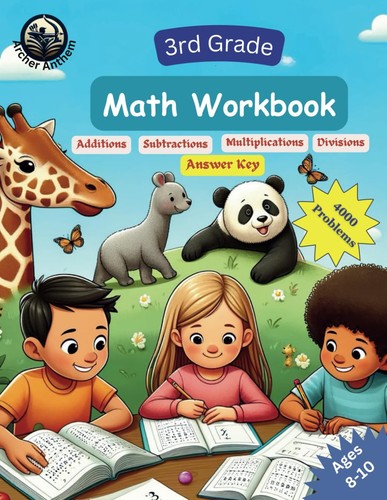 3rd Grade Math Workbook - Comprehensive Practice in Addition ...