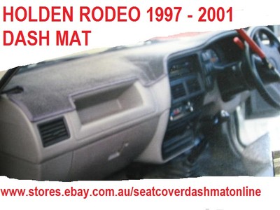 DARK GREY DASH MAT, DASHMAT, DASHBOARD COVER FIT HOLDEN RODEO 1997 ...