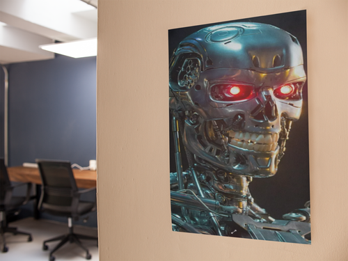 Terminator Wall Vinyl Decal Graphic (Removable Adhesive Backing) | eBay