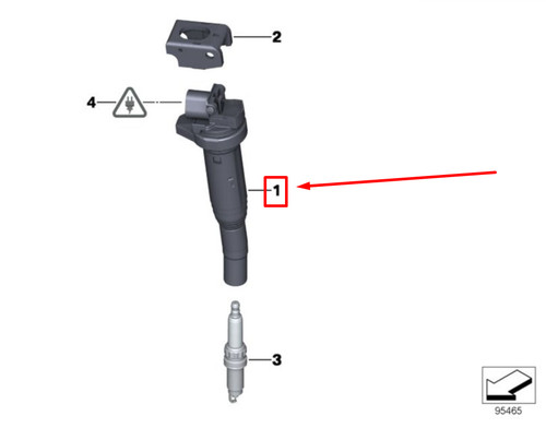 NEW BMW 7 F01, F02 IGNITION COIL 8611236 12138611236 ORIGINAL | eBay