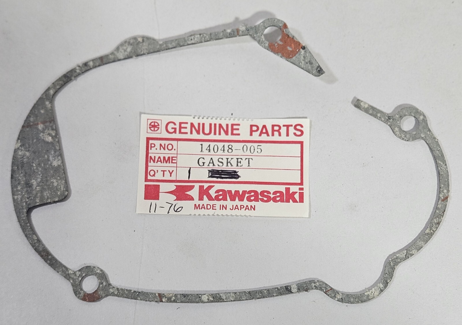 1 NOS 1974-1976 Kawasaki 125 KD125 KS125A KX125 Carburetor Gasket OEM ...