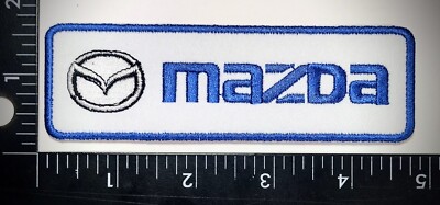 Mazda Racing Motorsport Blue Tag Sport iron-on or Sew-on Embroidered Patch | eBay