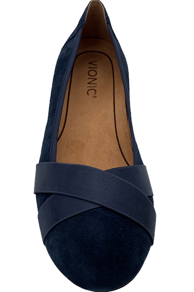 Vionic Suede Flats Maria Navy | eBay