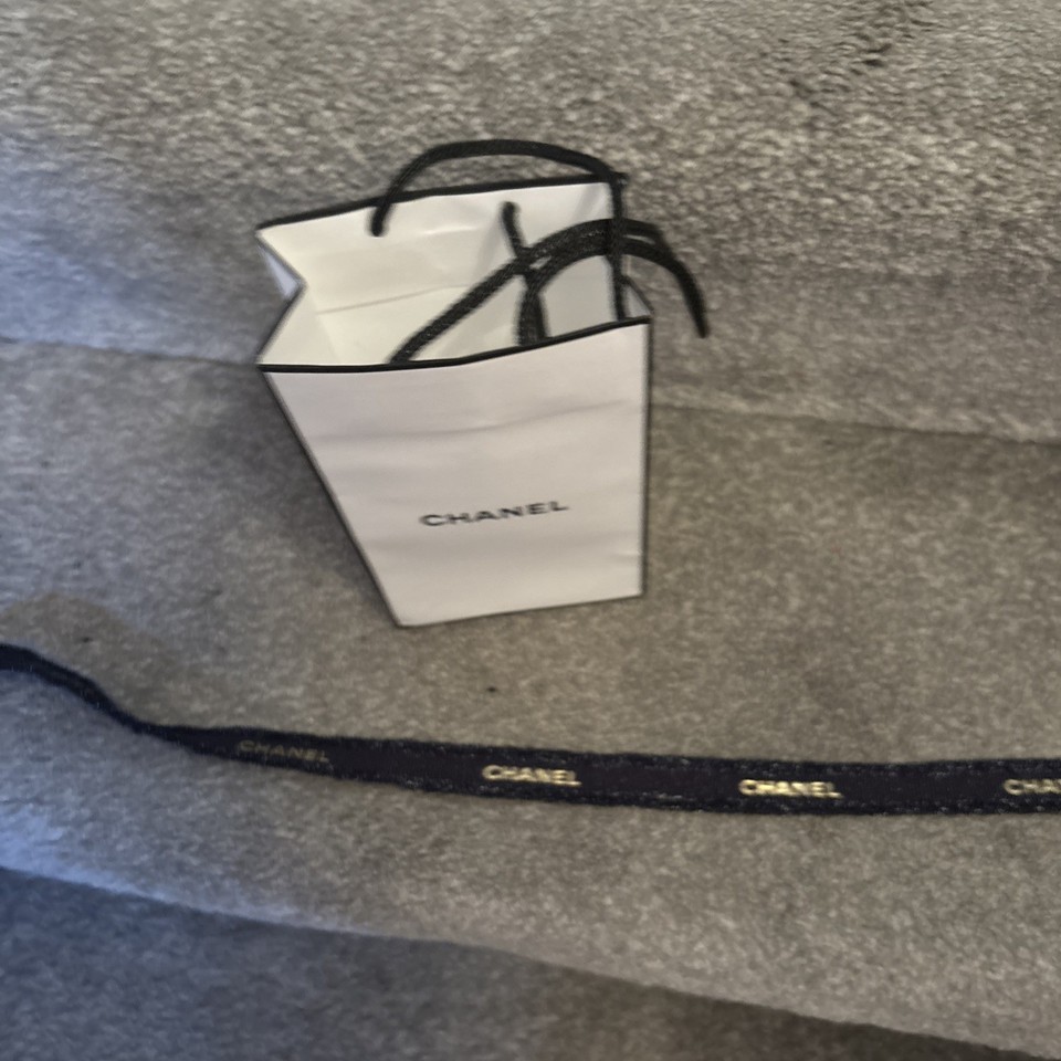 Chanel Number 5 Perfume Gift Cardboard Paper Bag with Ribbon | eBay