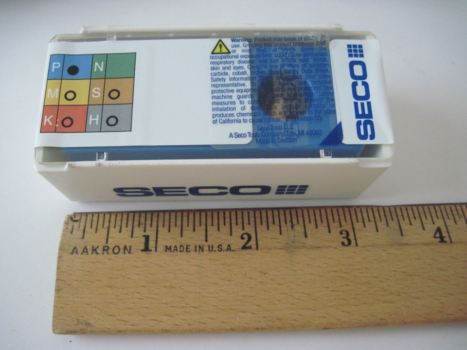 SECO SD100-10.40-P Carbide Replaceable Drill Tip, Thru Coolant, 10.40mm ...