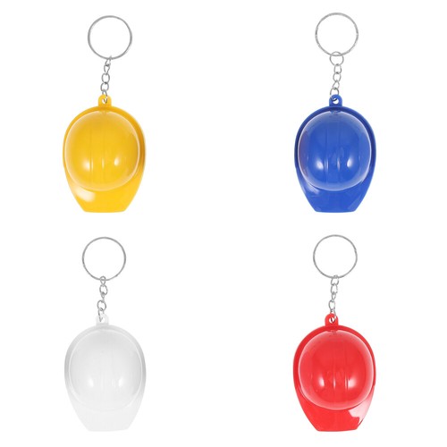 4 Pcs Hard Hat Keychain Man Travel Keyring Bottle Opener Keychains | eBay
