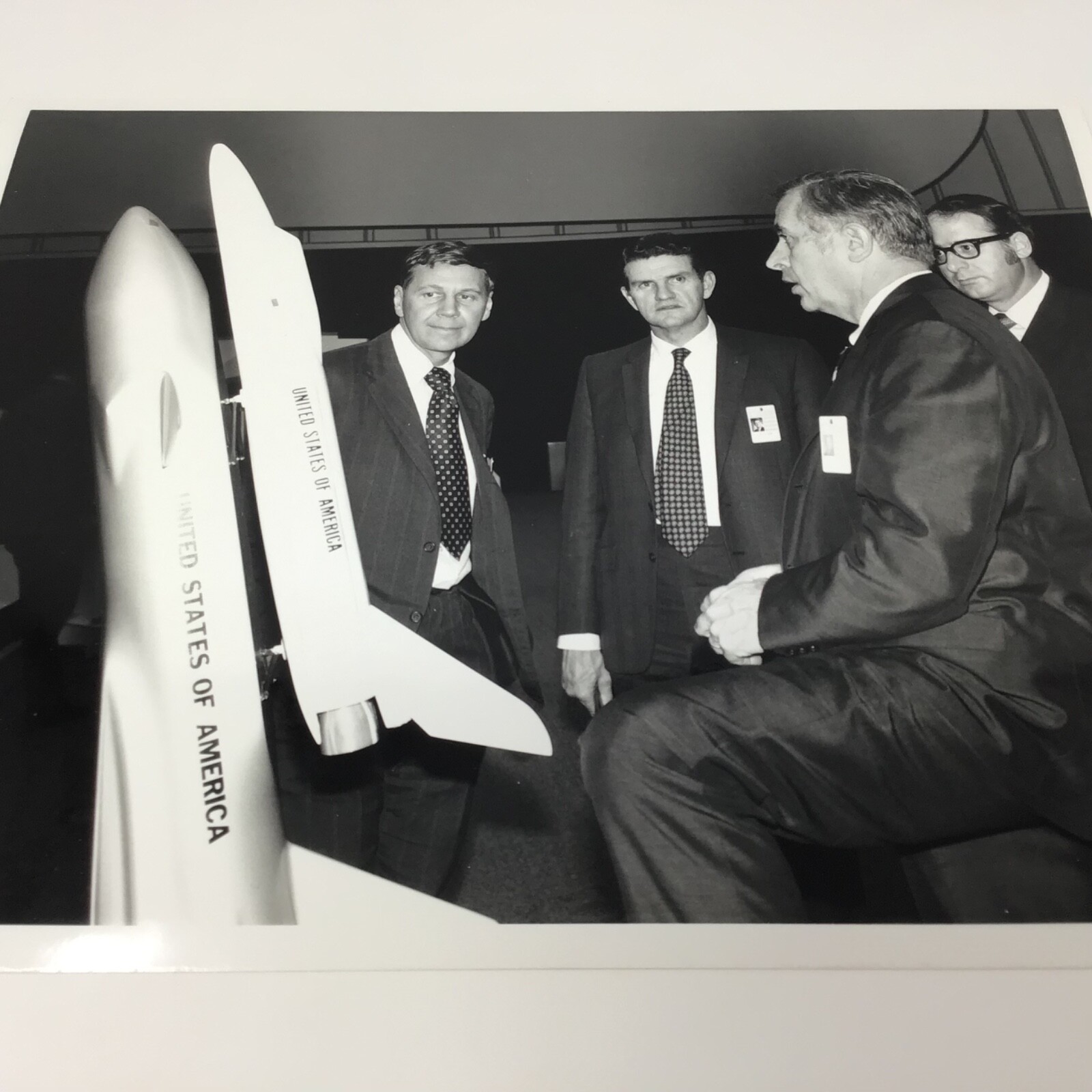 NASA vintage photo The Richard Nixon and the Space Shuttle Expansion ...