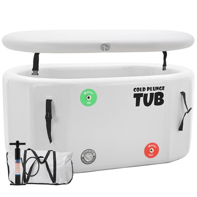 INVENNO Cold Plunge Tub for Athlete Inflatable Ice Bath Tub for ...