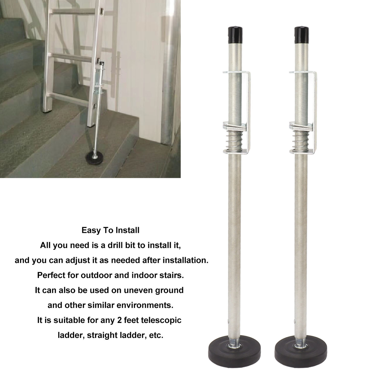 Multipurpose Ladder Leveler Stabilizer Extension Ladder leg Accessories ...