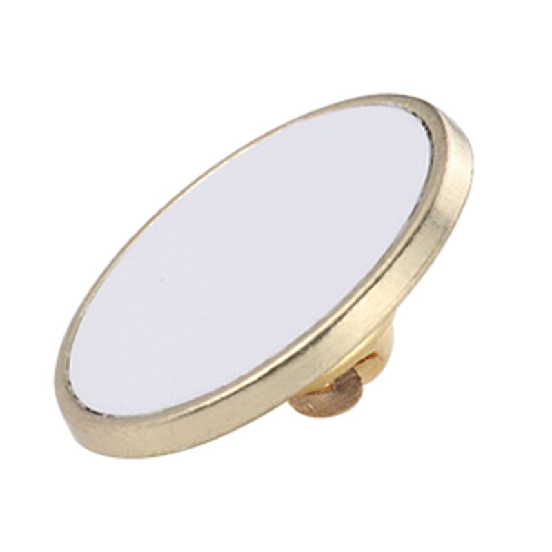 Gold Round Pins Thermal Transfer Brooches Badge Lapel Pin Accessories ...