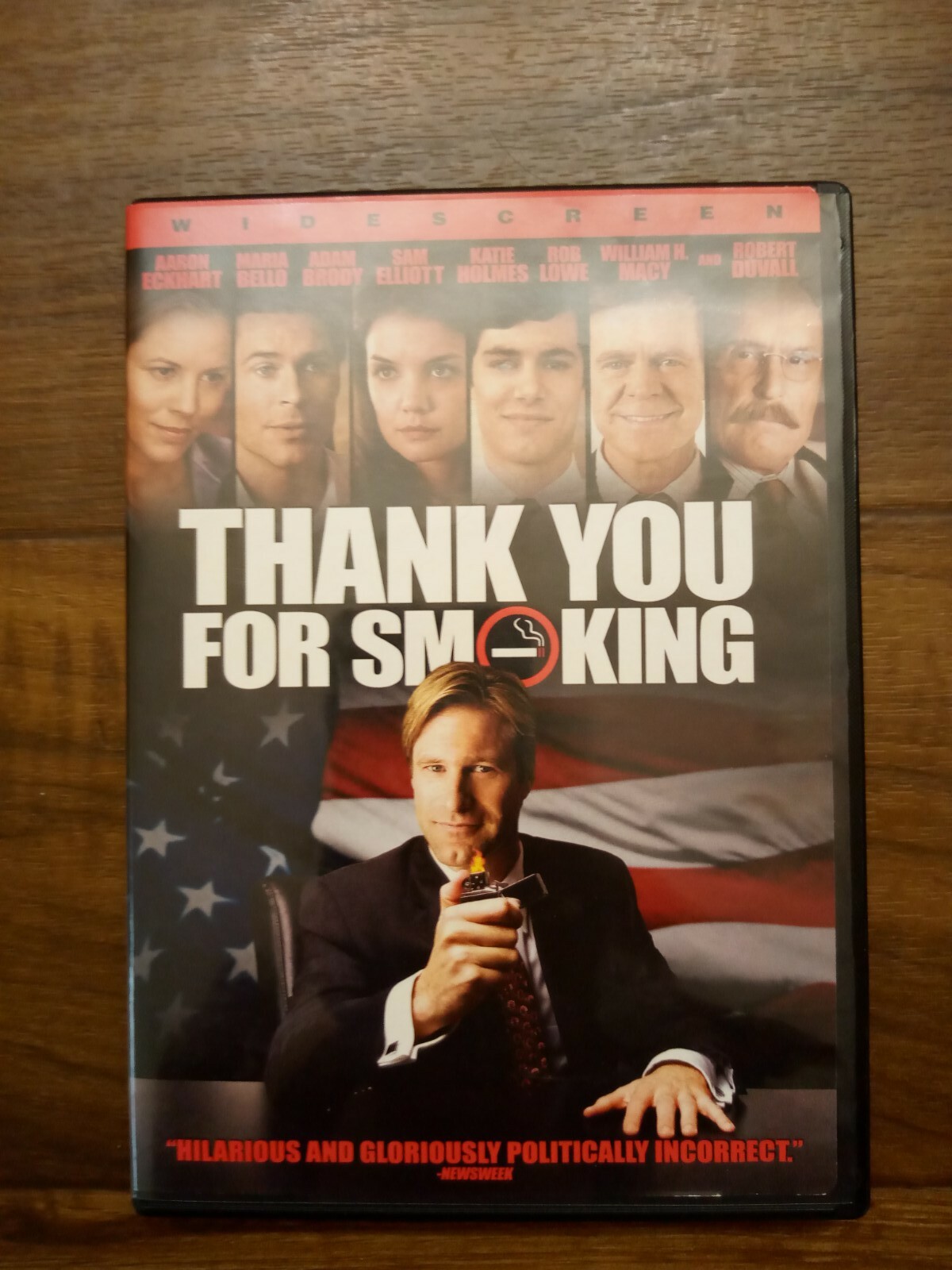 Thank You For Smoking (DVD, 2006, Widescreen) Aaron Eckhart William H ...