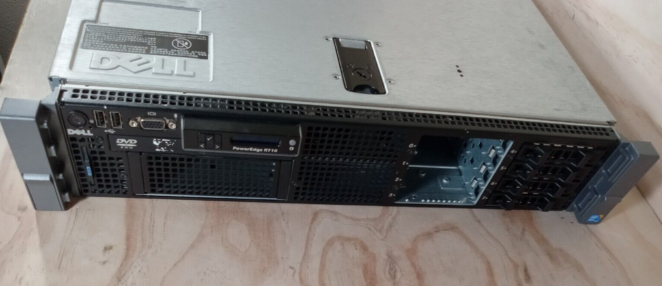Dell PowerEdge R710 2U Server 2x Xeon X5620 @ 2.4 (8/16) T / 144GB RAM ...