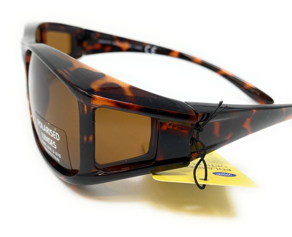Polarised Sunglasses that fit over Prescription Glasses Optical Covers ...