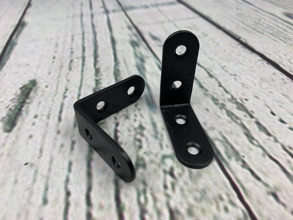 L Bracket Stainless Steel Corner Brace 24 Pcs 1.57x1.57 Inch Joint ...