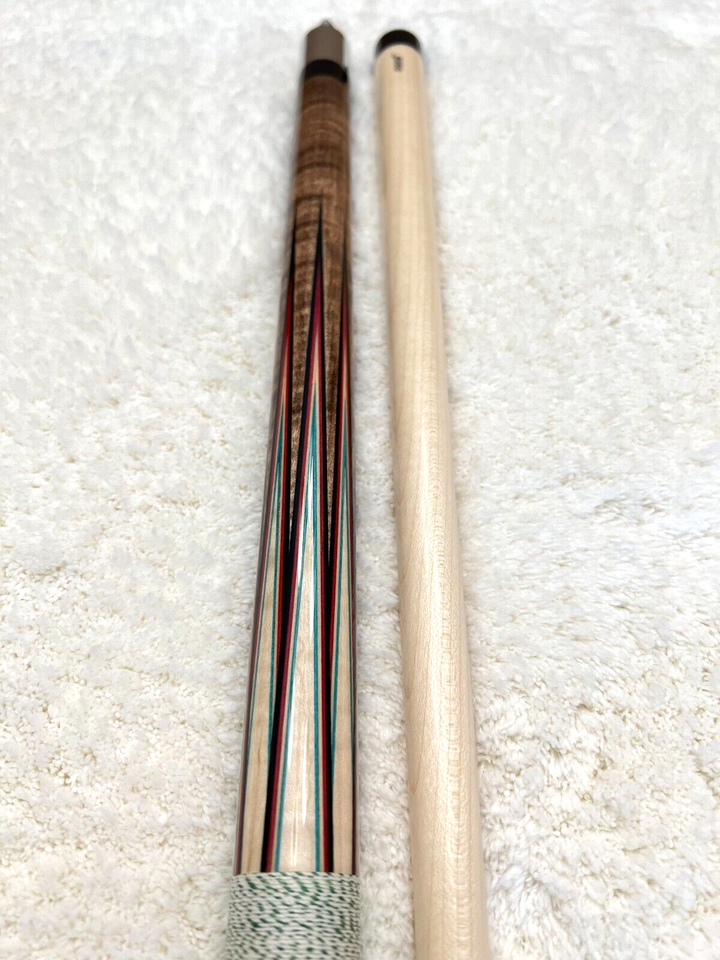 Joss Custom 1 of 1 Pool Cue w/ 8 Sharp Points (Curly Maple) FREE HARD ...