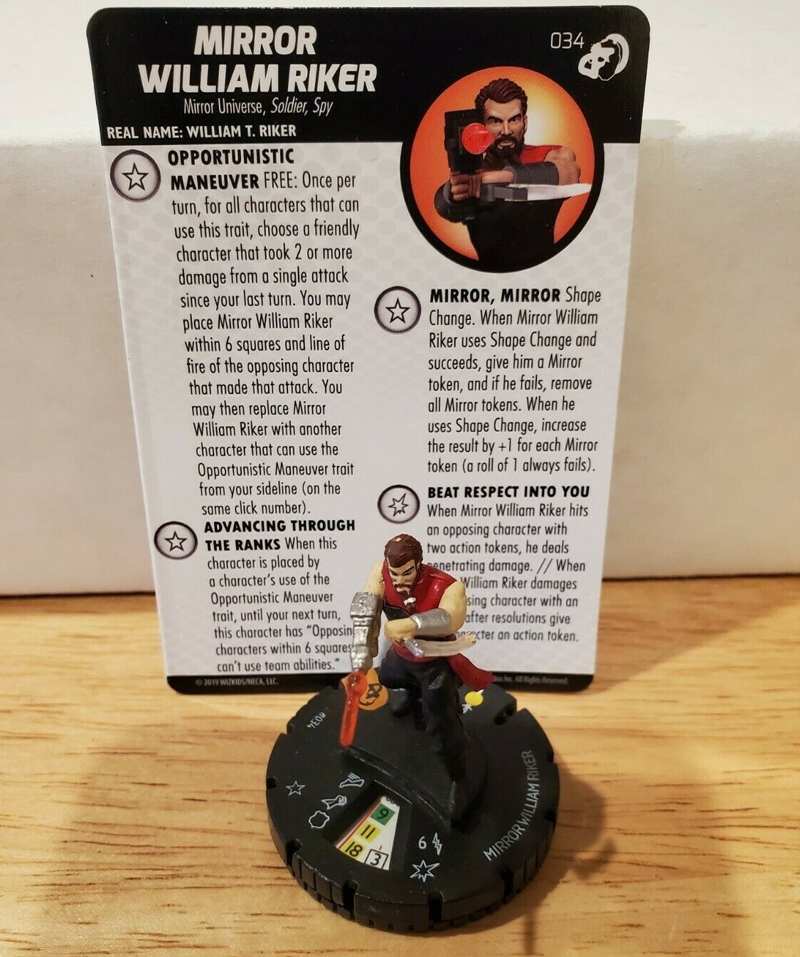 Star Trek Heroclix Away Team Resistance if Futile 034 Mirror William ...