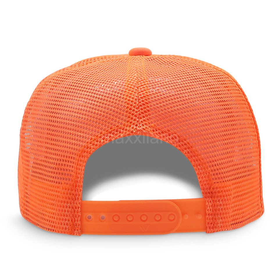 Mens Trucker Hat Mesh Foam Baseball Cap Snapback Adjustable Plain Blank ...