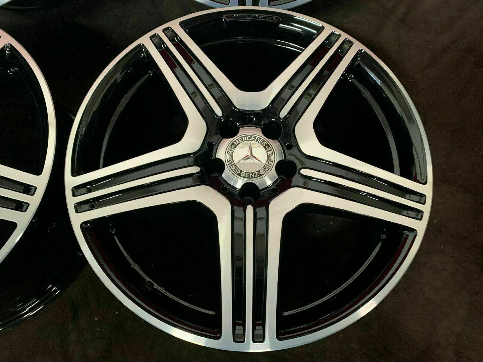 Amg Rims 9 + 10 x 19 Mercedes W212 E63 C218 X218 Cls63 Cls55 C219 R230 ...