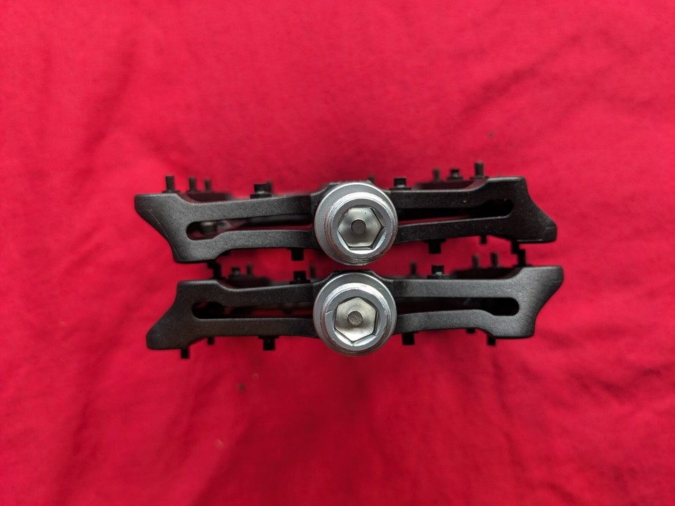 Nukeproof Neutron EVO MTB Flat Pedals Black Lightweight Enduro Trail DH ...