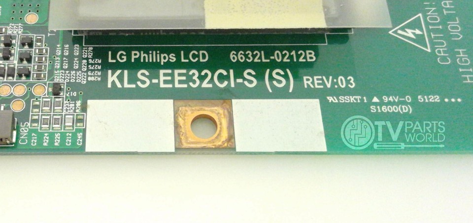 LG 32PF7320A/37 Backlight Inverter Board 6632L-0212B KLS-EE32CI-S (S ...
