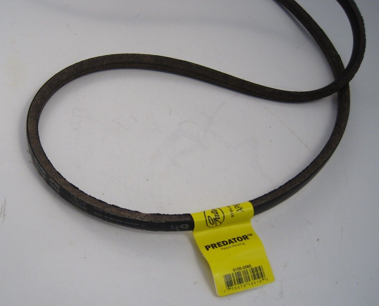 Genuine Gates AP68 Predator V-Belt (1/2" x 70") - HD Aramid Tensile ...