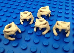 Lego SNAKE HELMETS QTY5 Castle Knights Ninjago Kingdoms Chima Warriors ...
