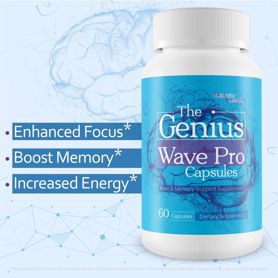 The Genius Wave Pro Capsules - Our Best Brain Supplements for Memory ...