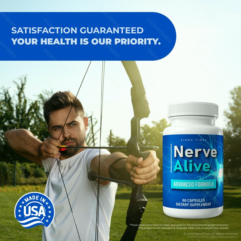 Nerve Alive Capsules, NerveAlive Supplement for Nerve Health Support ...
