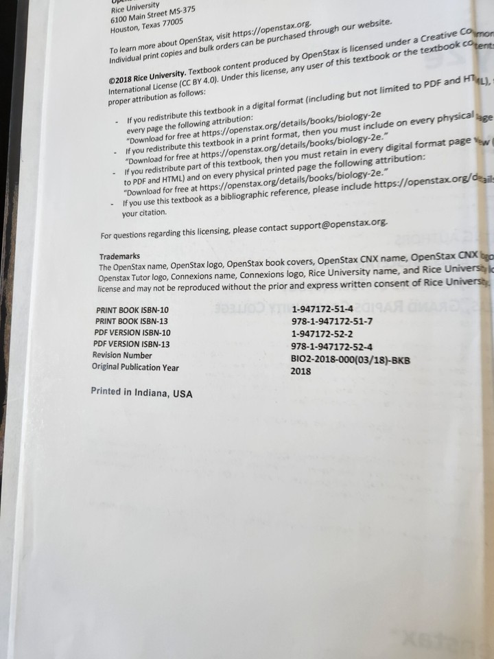 Biology 2e By Openstax ISBN 10: 1947172514. ISBN 13: 9781947172517 ...