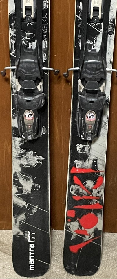Volkl MANTRA all mountain skis Tip Rocker 177cm with Marker bindings | eBay