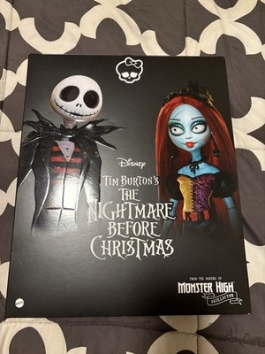 Monster High Skullector Nightmare Before Christmas Jack and Sally ...