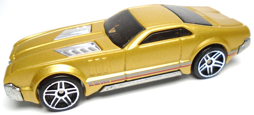 2006 HOT WHEELS CCM COUNTRY CLUB MUSCLE GOLD 1:64 DIECAST 3 1/8" CAR W ...