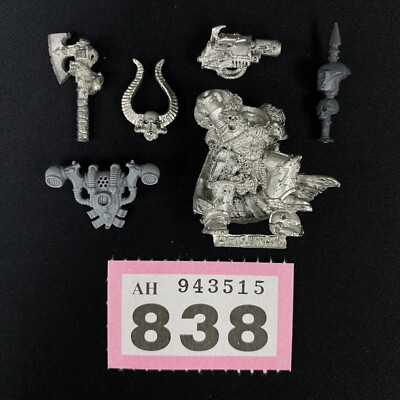 CHAOS SPACE MARINE LORD POWER AXE HERETIC ASTARTES WARHAMMER 40,000 ...