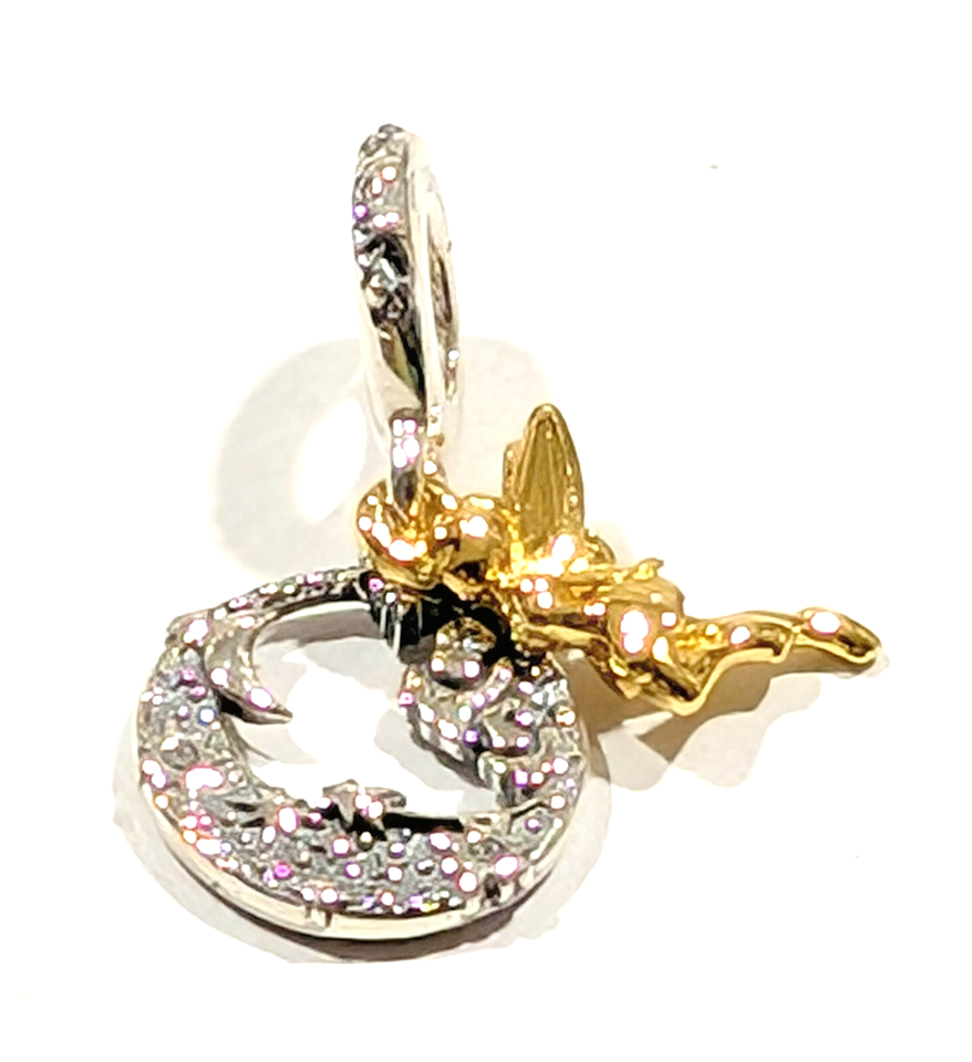 Authentic Pandora Charm, SHINE Tinker Bell Celestial Night Dangle ...