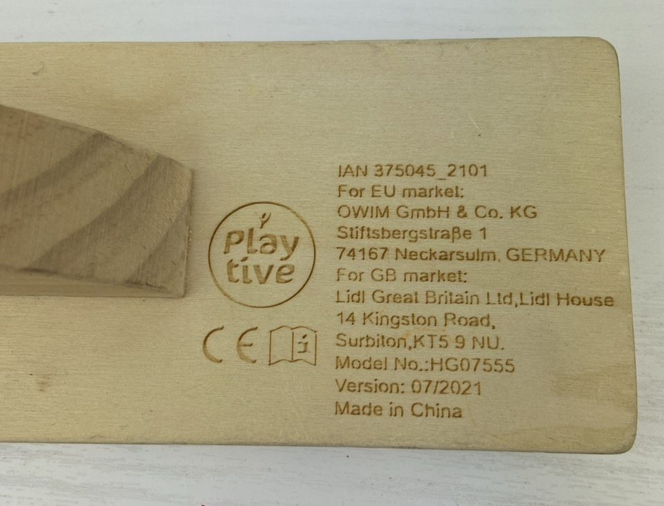 Playtive Wooden Balance Game With Weights Toy With Bricks. Kids Game ...