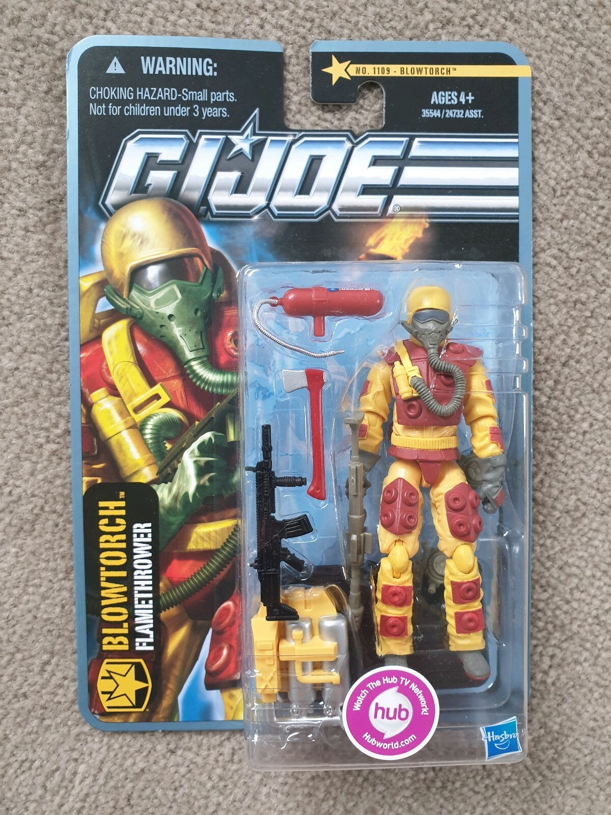 GI Joe pursuit of cobra POC blowtorch flamethrower blow torch | eBay