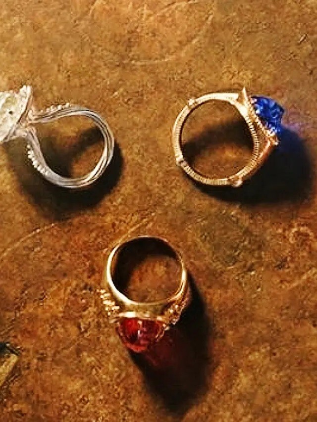 Narya Ring, gold narya ring, gandalf ring, gold gandalf ring, lotr ring ...