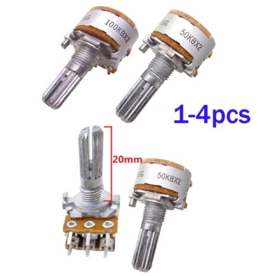 Lautstärkeregler RK16 Potentiometer 100K/50K für Japan ALPS ...