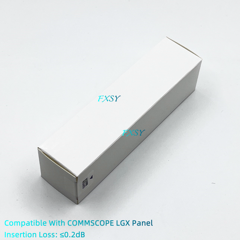 LGX Fiber Optical Panel 12 ST Simplex SM Adapter Compatible COMMSCOPE ...