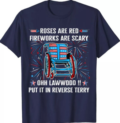 Put It In Reverse Terry Firework Funny 4th Of July Unisex T-Shirt | eBay