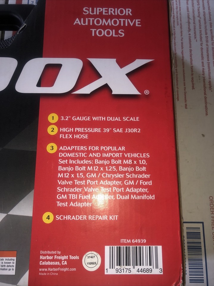 MADDOX DIAG TOOL MH-DCT19 BASIC FUEL INJECTION SERVICE KIT New | eBay
