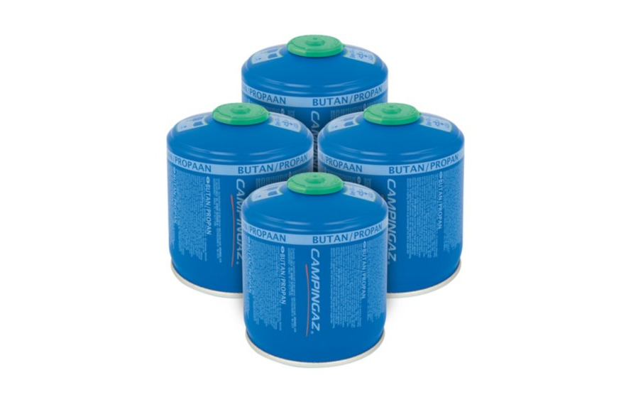 Campingaz CV 300 Plus 4 Pack Butane Propane Cartridge Camping Cooking ...
