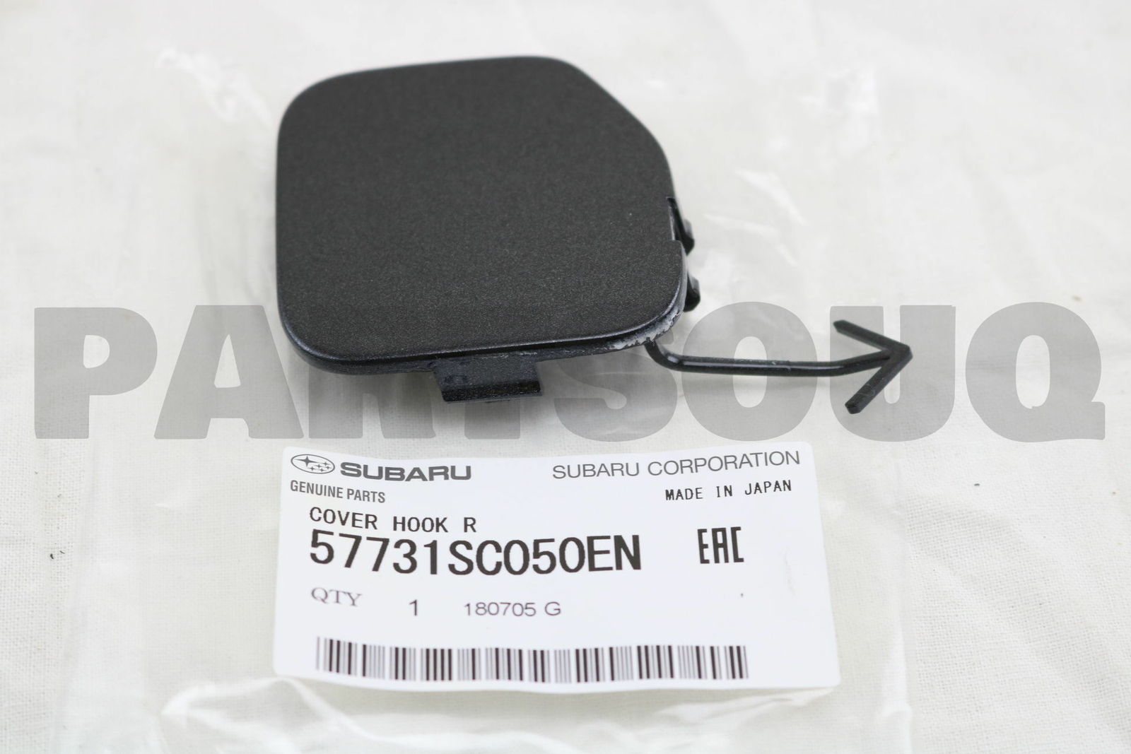 57731SC050EN Genuine Subaru COVER HOOK R 57731-SC050-EN | eBay